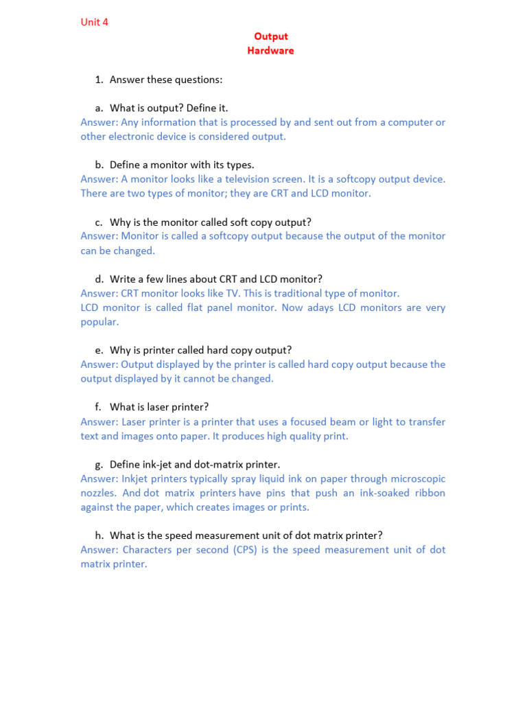 Grade 4 Computer Lesson 4 | PDF