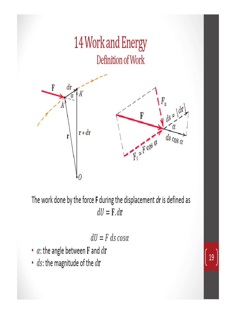 CH 14-15 Kinetic of Particle Work&Energy + Impulse&Momentum | PDF ...