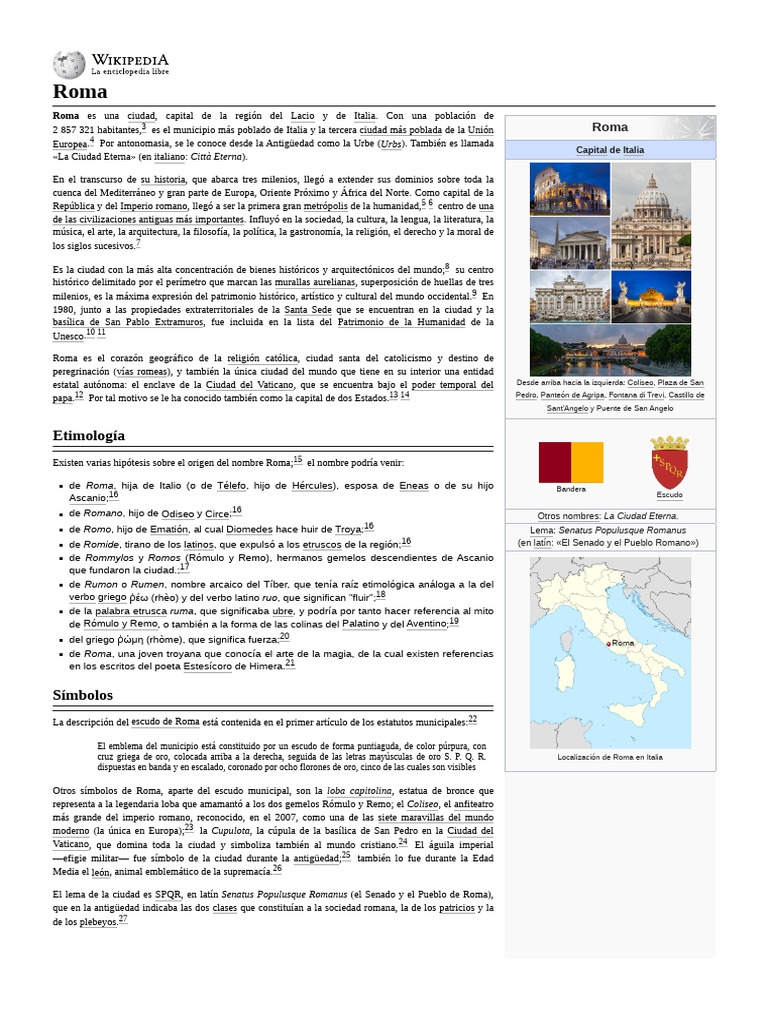 Roma | PDF | Roma | imperio Romano