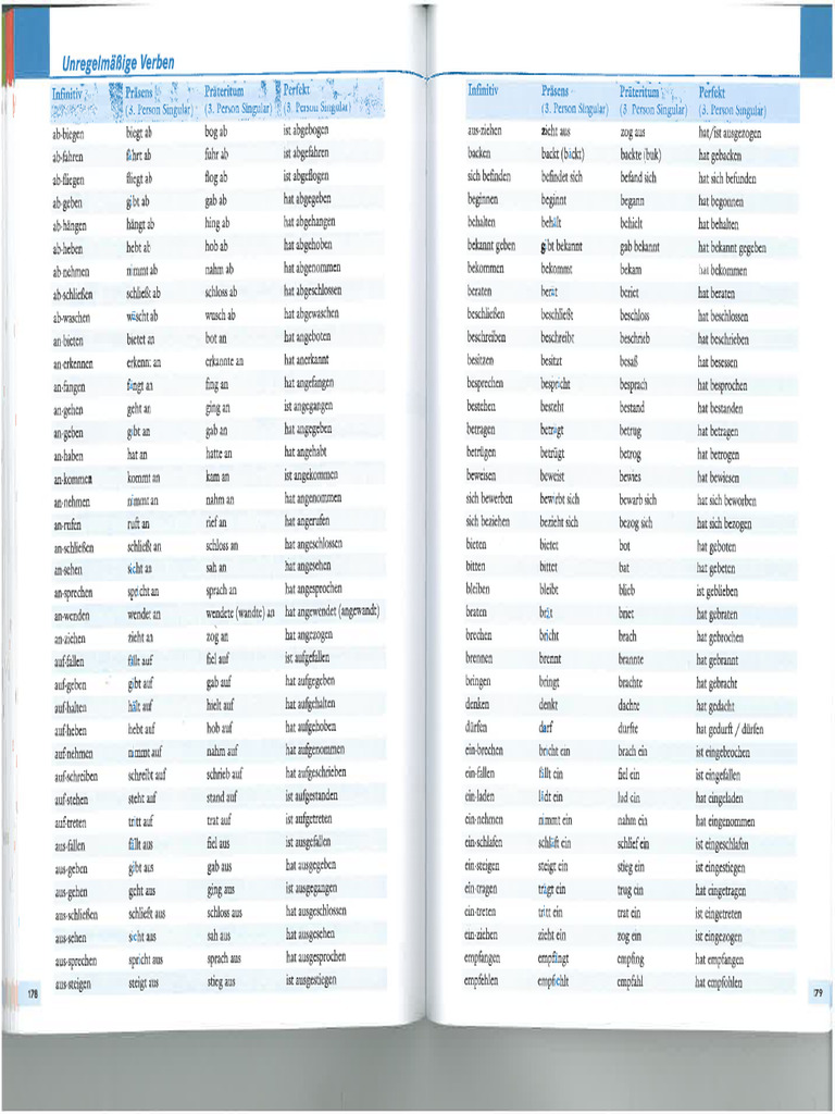 unregelmassige_Verben | PDF