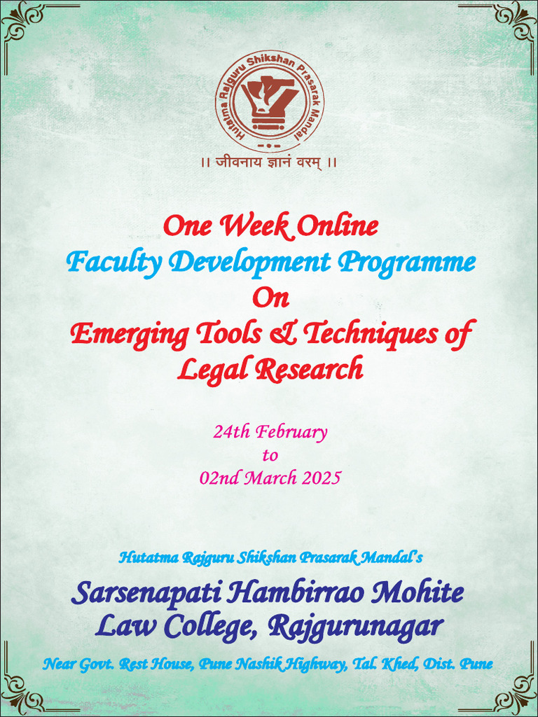 Faculty Development Program Final | PDF