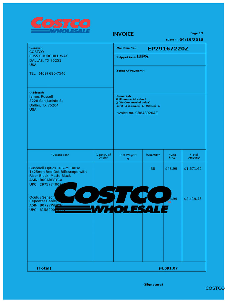 Costco | PDF