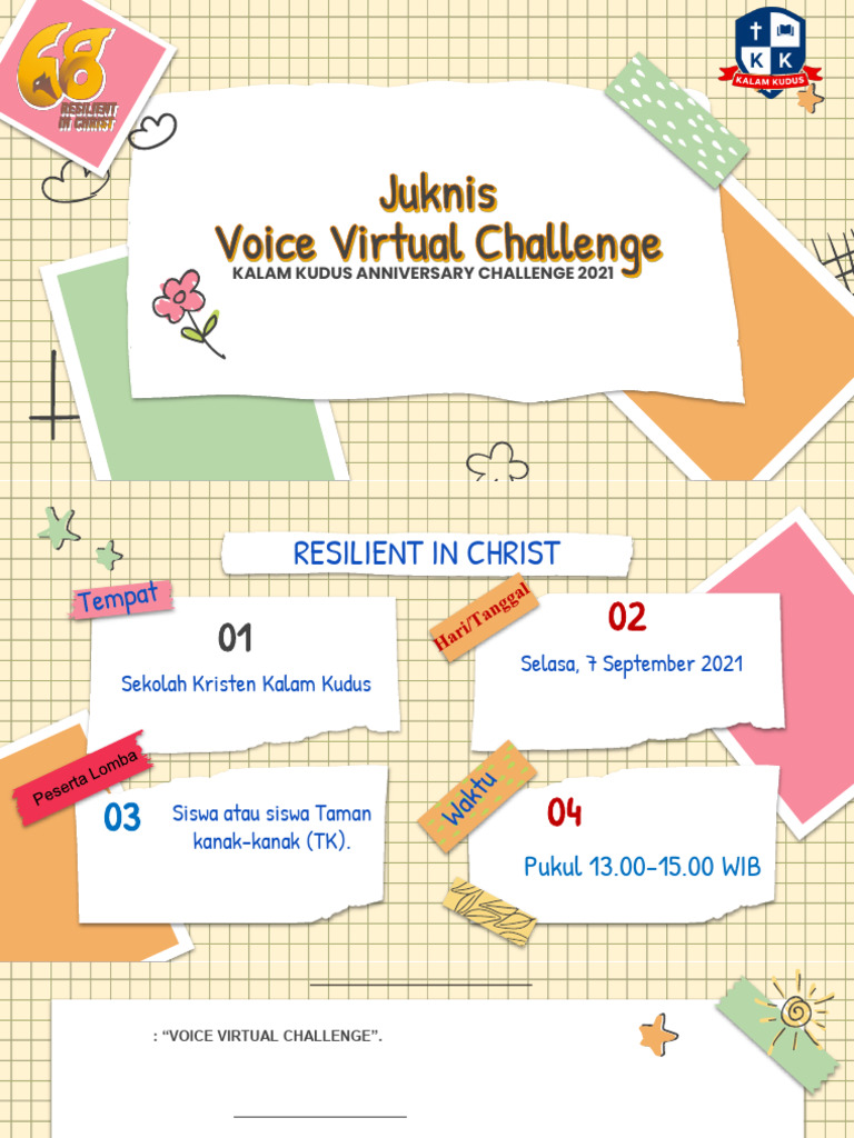 Juknis Voice Virtual Challenge | PDF