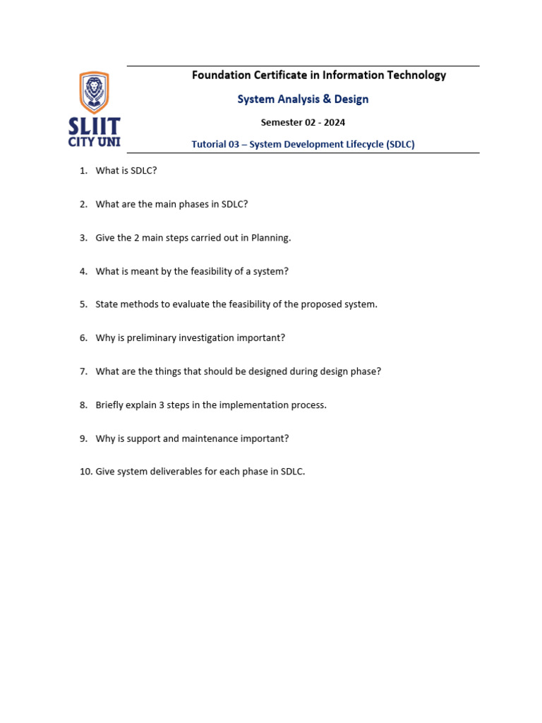 SDLC Overview and Key Phases Guide | PDF
