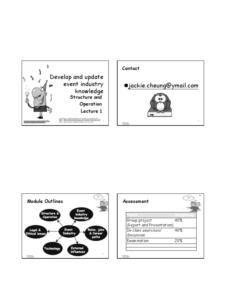 Develop and Update Event Industry Knowledge : Contact | PDF | Cognition ...