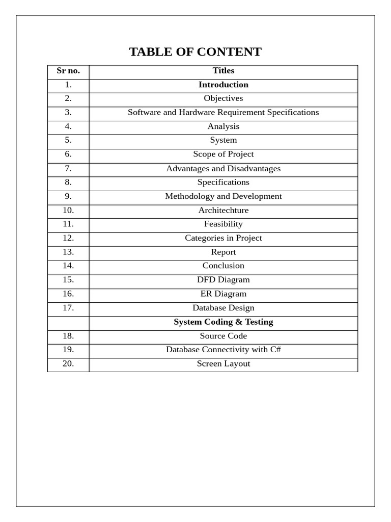 Comprehensive Project Documentation Guide | PDF