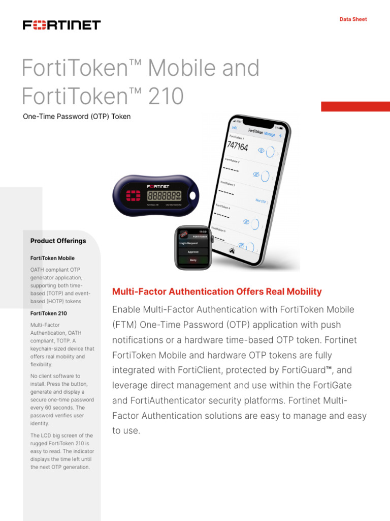 fortitoken | PDF | Android (Operating System) | Ios