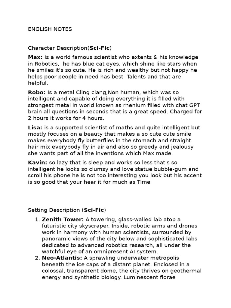 ENGLISH NOTES 2 | PDF ENGLISH NOTES 2 | PDF