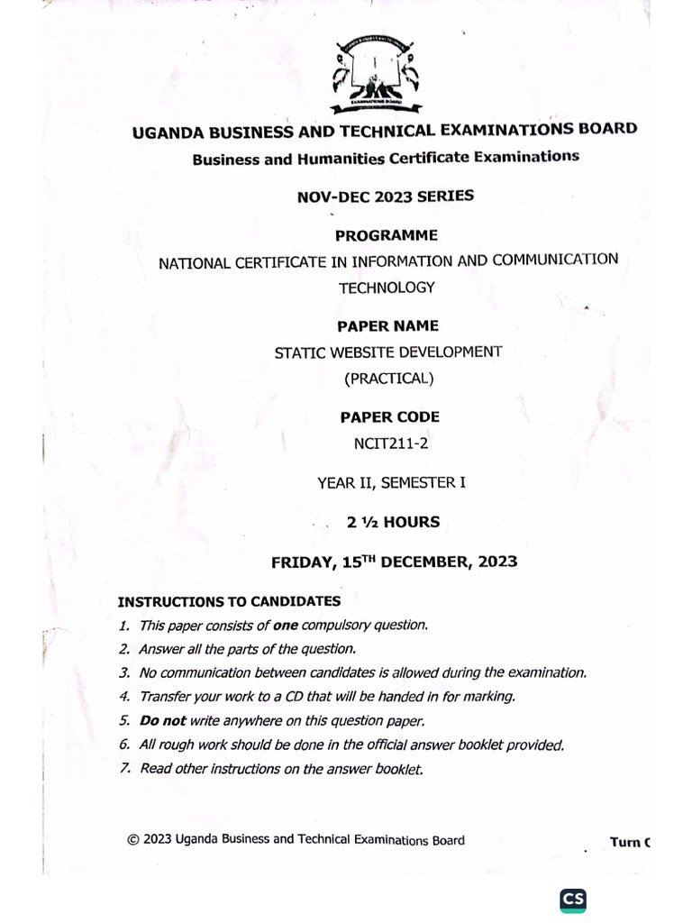 Static Website Development - 2 | PDF