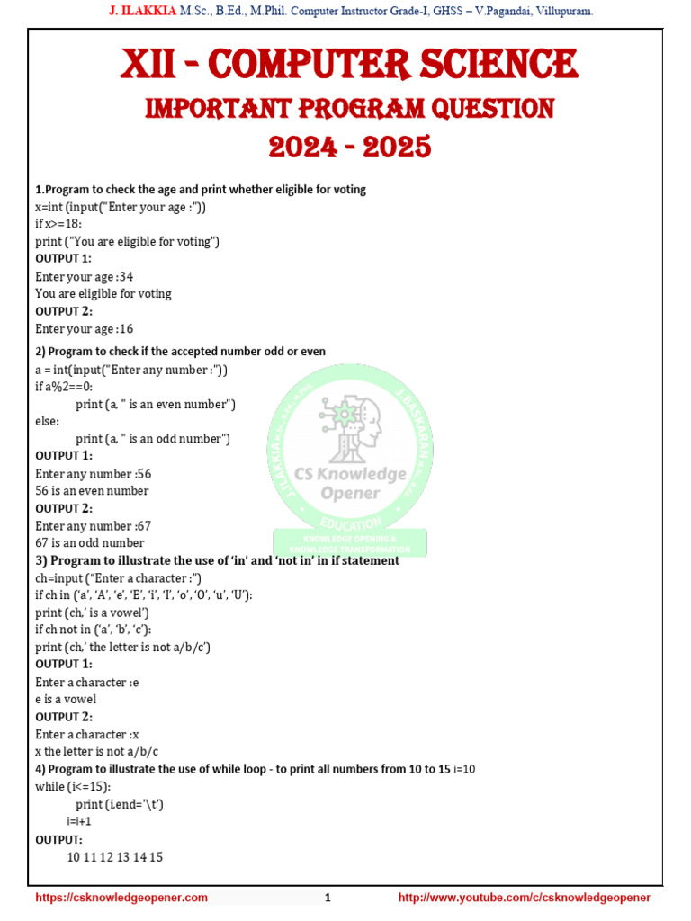 DOC-20250224-WA0000. | PDF | Computing | Programming Paradigms