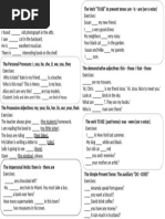 Verb To Be Exercises for Kids PDF | PDF | English Language | Language ...