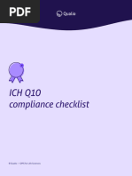 ICH Q10 Guideline | PDF
