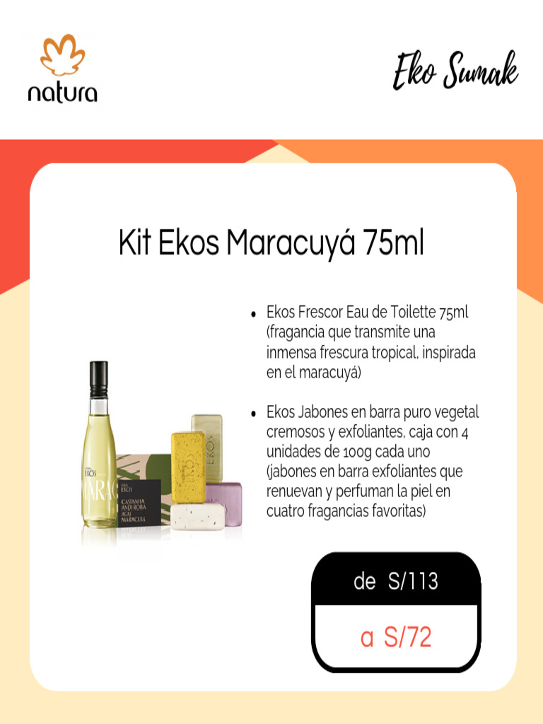 Kits de Cuidado Personal Ekos en Oferta | PDF | Perfume | Artículos de ...