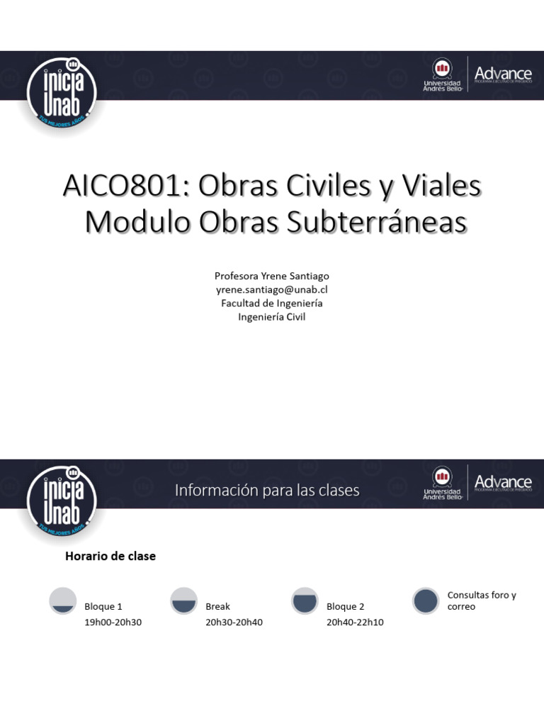 AICO801 Clase03 202225 | PDF | Túnel