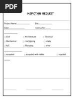 Example Construction Rfa Template | PDF