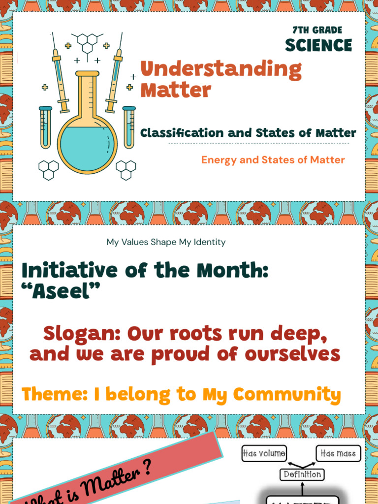 Matter: Energy and States Explained | PDF | Atoms | Chemical Compounds