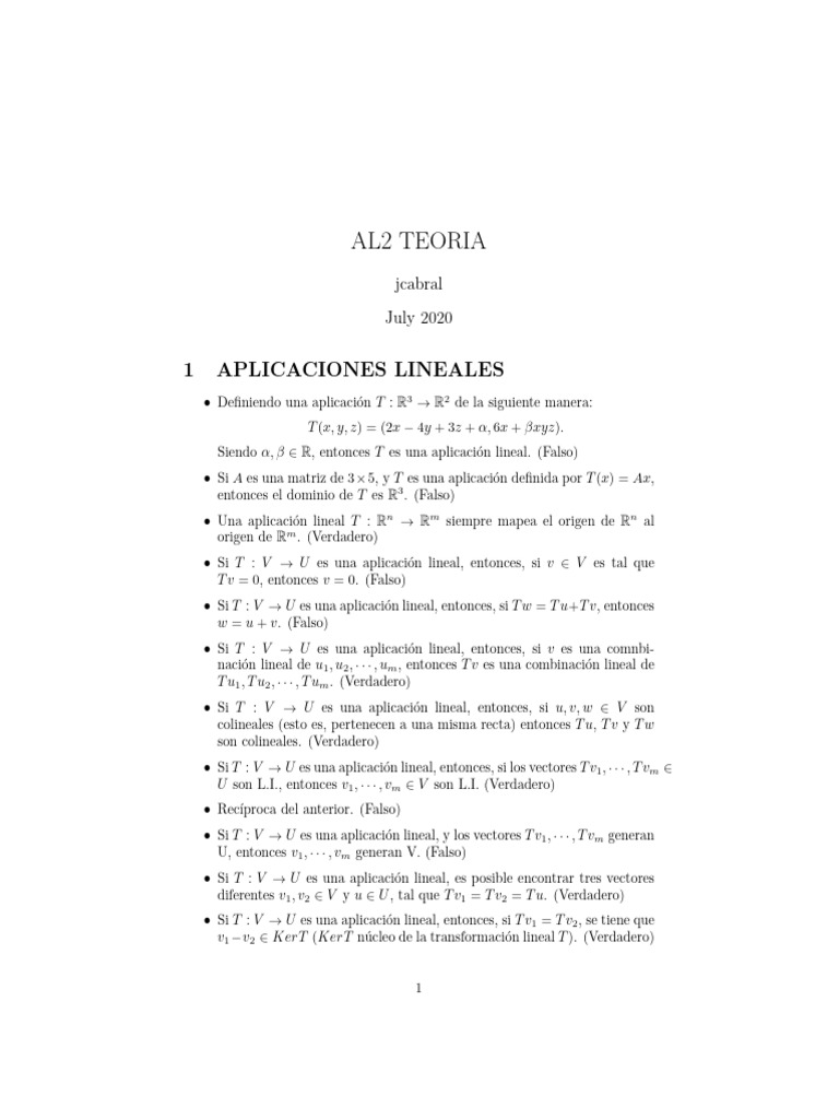 AL2 Teoria 2025 | PDF