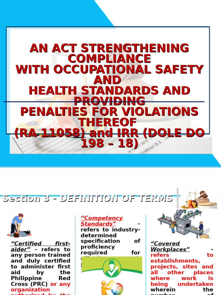 DOLE Updates On OSH - 2 - Latest | PDF | Occupational Safety And Health ...