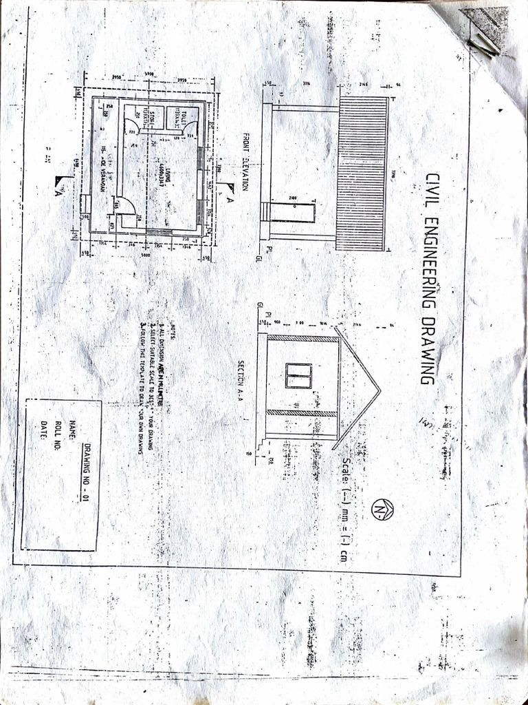 Civil Engineering Drawing | PDF