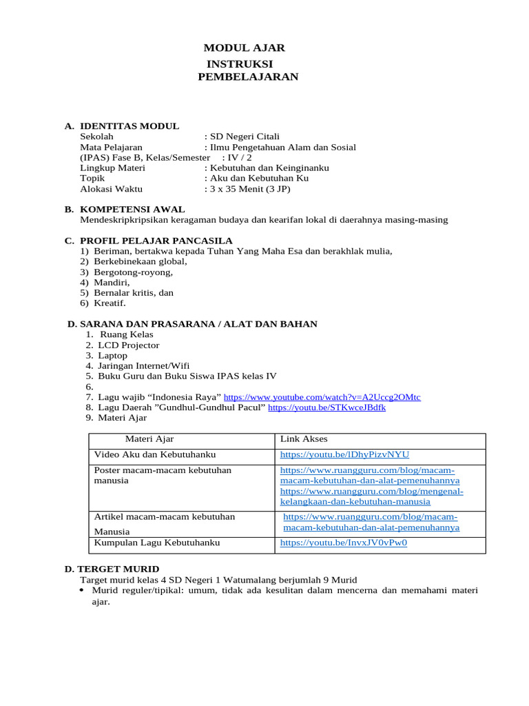 intruksi pembelajaran.docx hani | PDF