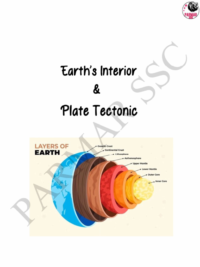 CH 3 - Earth Interior and Plate Tectonic | PDF | Plate Tectonics ...