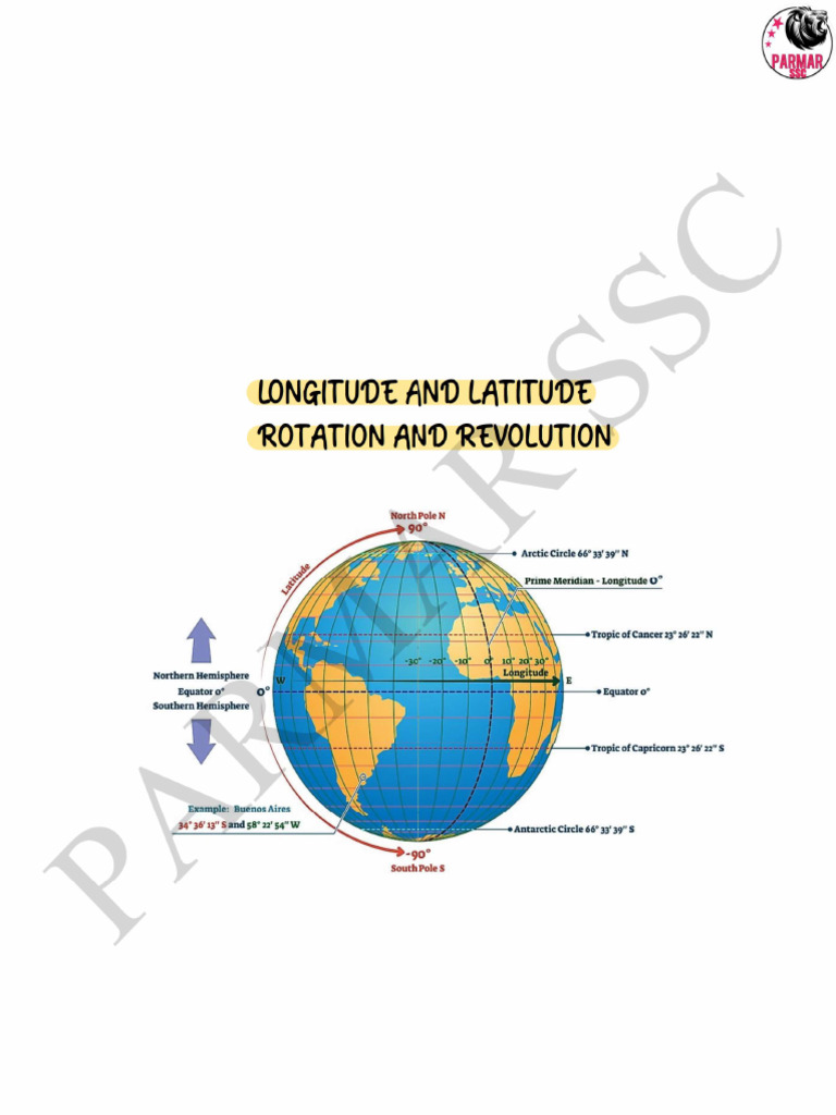 Ch 2- Longitudes & latitudes | PDF | Tide | Eclipse