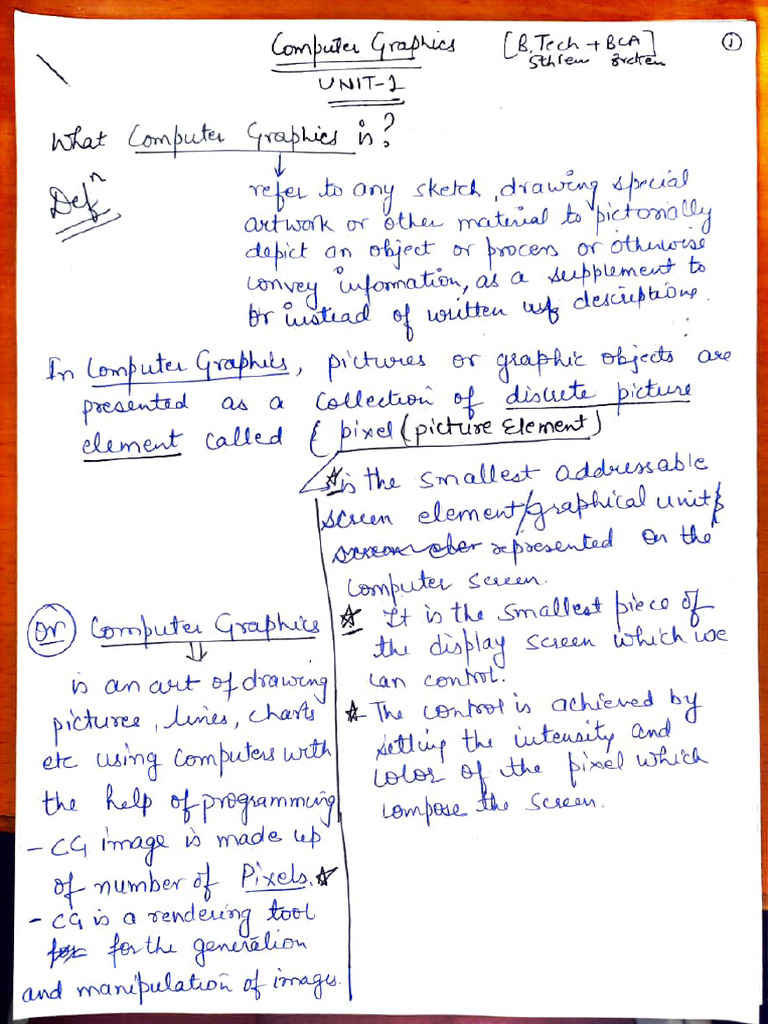 Intro to Computer Graphics | PDF