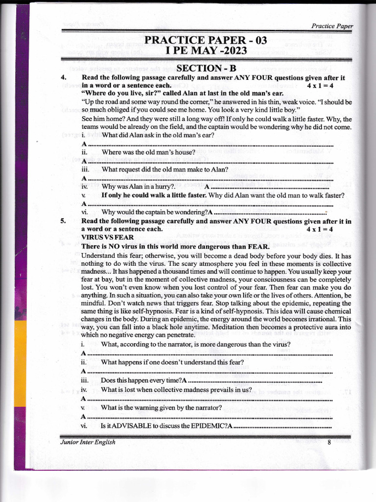 Practice Sheet Class 11 Ipe 2 | PDF | Linguistics | Linguistic Morphology