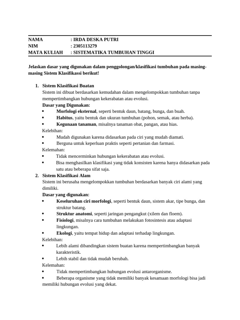 Irda Deska Putri 2305113279 STT | PDF