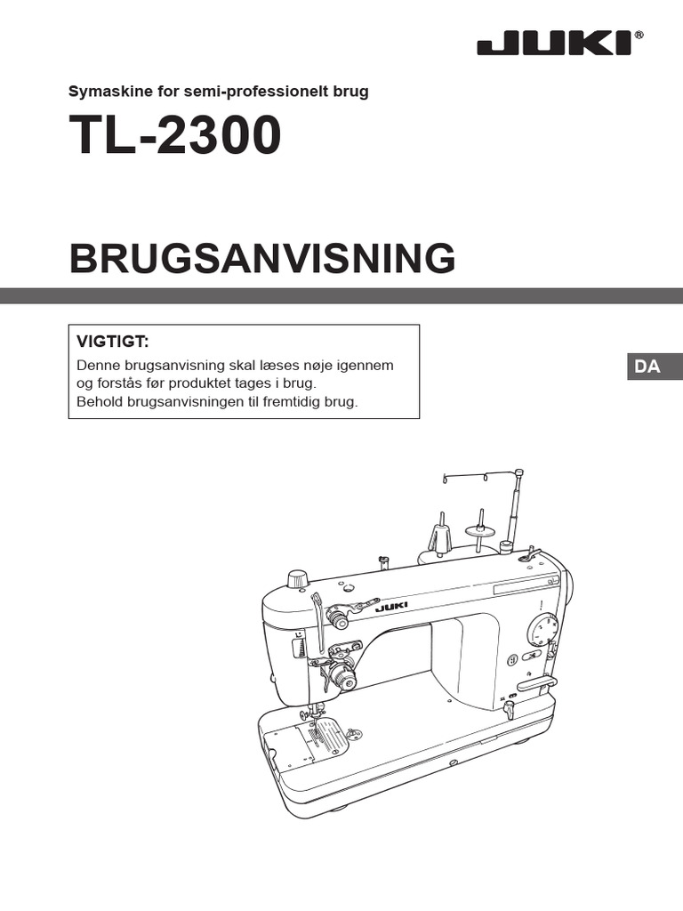 TL-2300 Samuto - Brugsanvisning | PDF