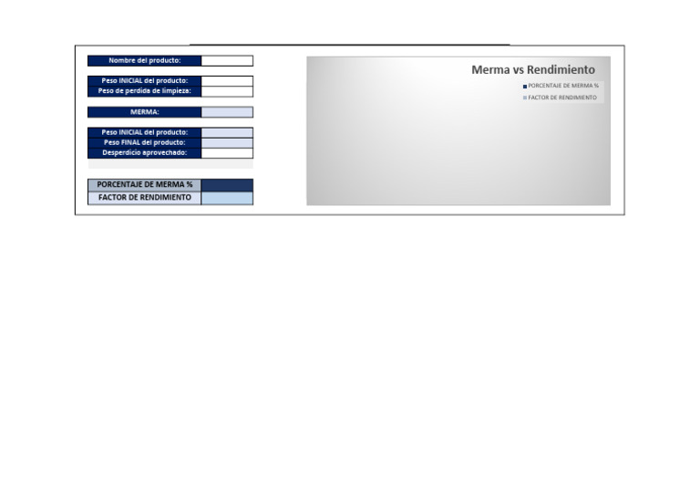 Versión Imprimible - Calculadora de Mermas | PDF