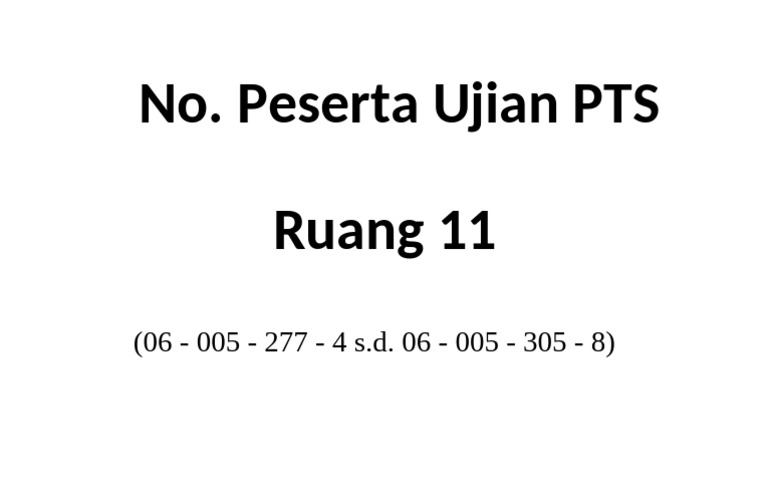 No Pintu | PDF
