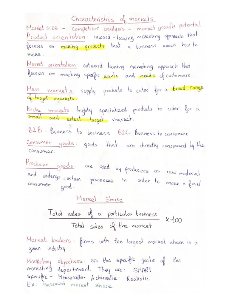 Unit 4 Marketing (1) | PDF