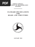 2018 NCDOT Roadway Standard Drawings | PDF | Road Surface | Transport ...