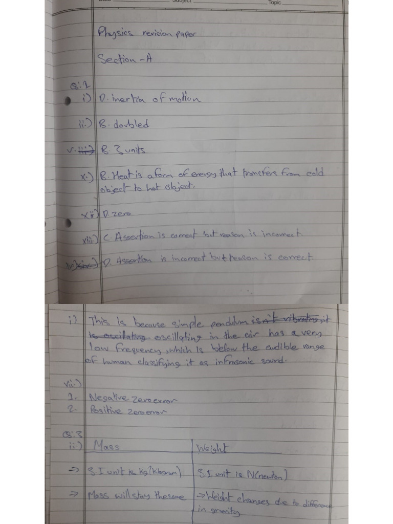 Physics Paper 2024 | PDF