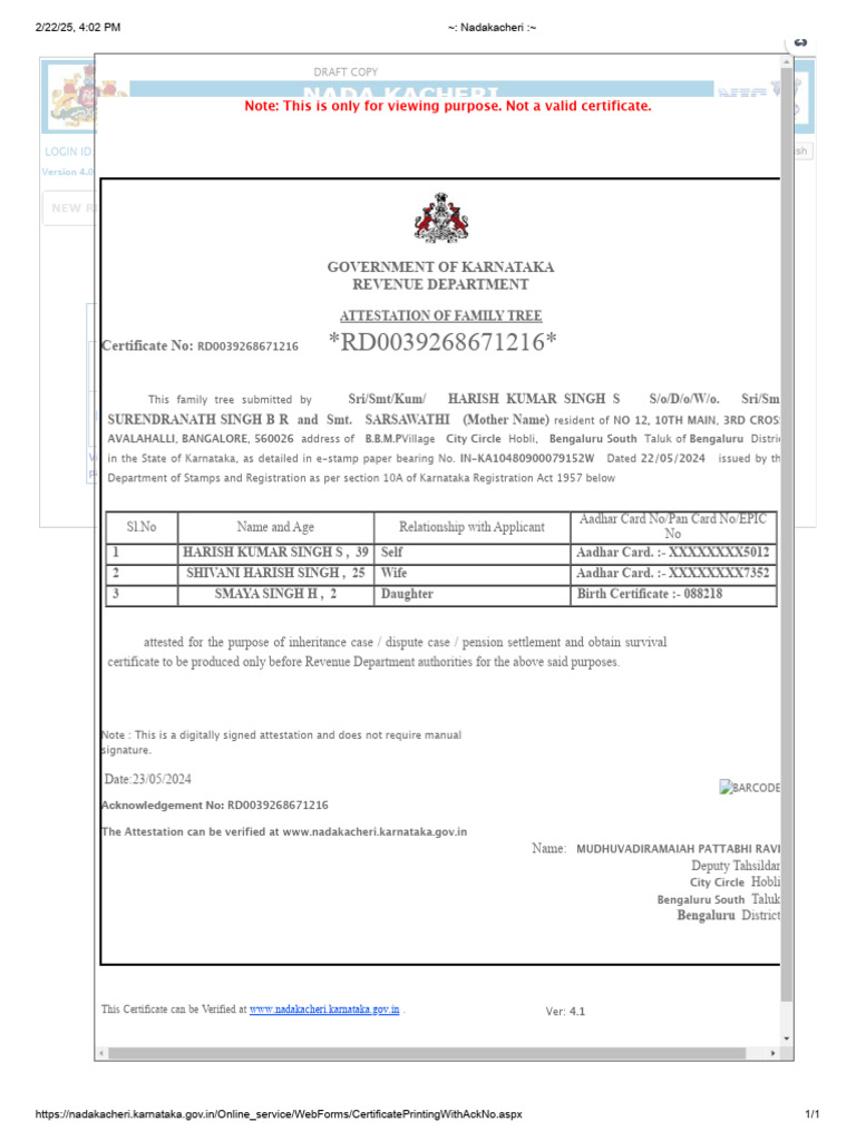 FAMILY TREE | PDF | Applications Of Cryptography | Access Control