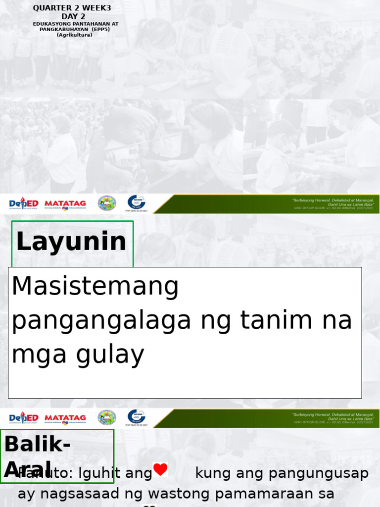 g5 q2 w3 Day 2 Epp Agri, 2024 | PDF