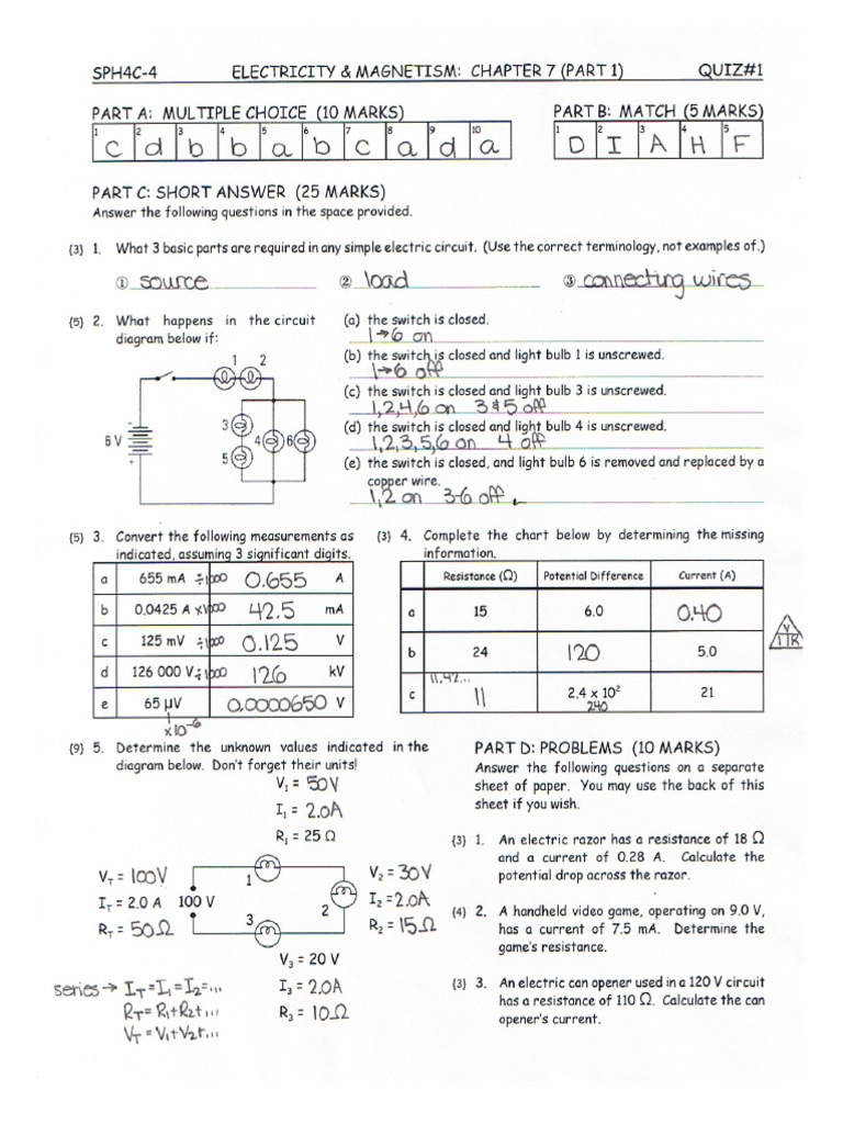 3U4 - QUIZ1 (Answers) | PDF