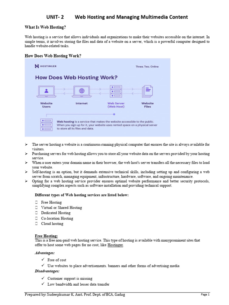 Web Hosting. | PDF | Wiki | World Wide Web