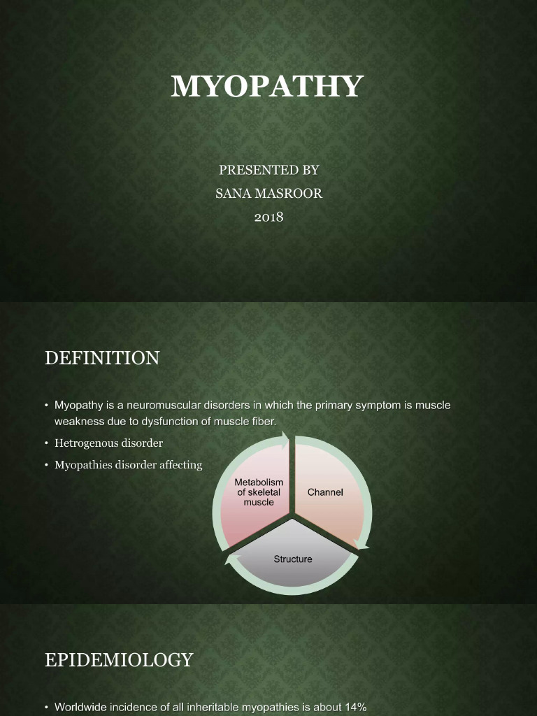Myopathies - 20240427 - 151734 | PDF