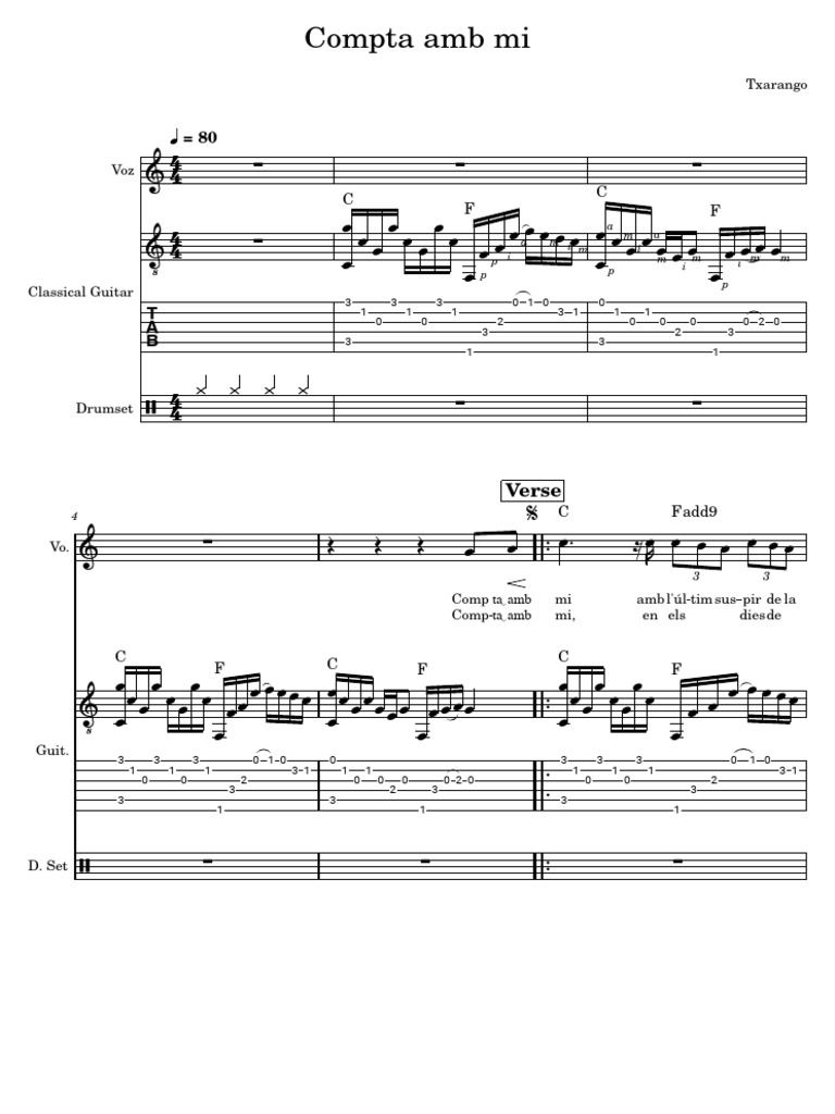 Compta Amb Mi Txarango | PDF