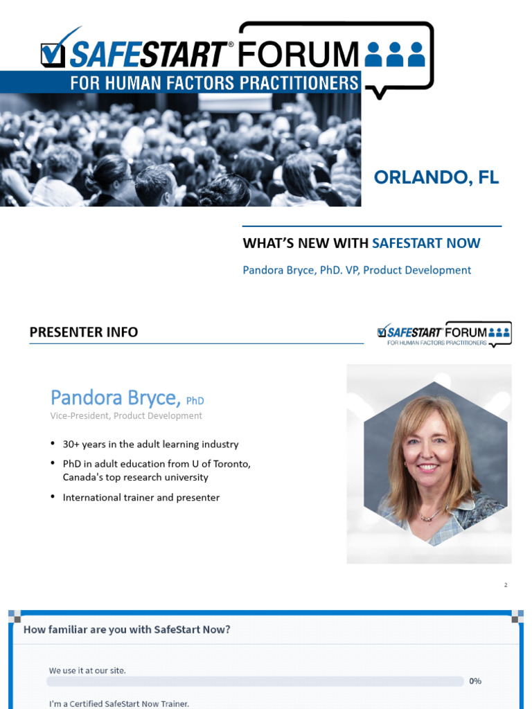 Whats New With SafeStart Now - Bryce | PDF | Risk | Habits