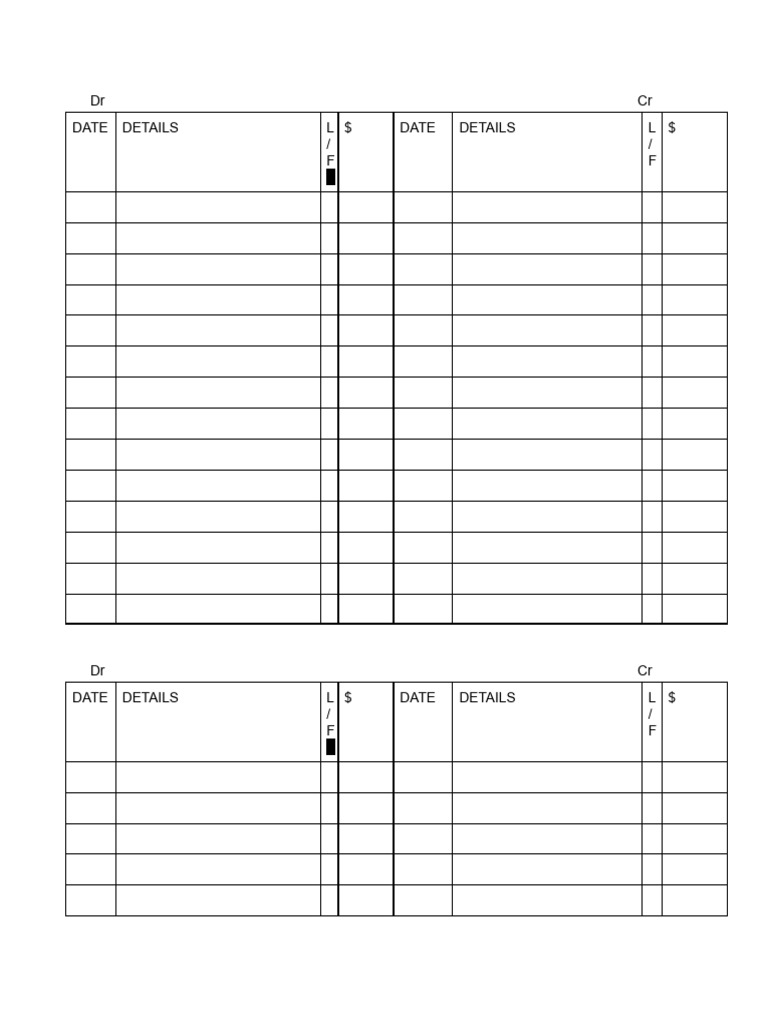 Ledger Formats | PDF