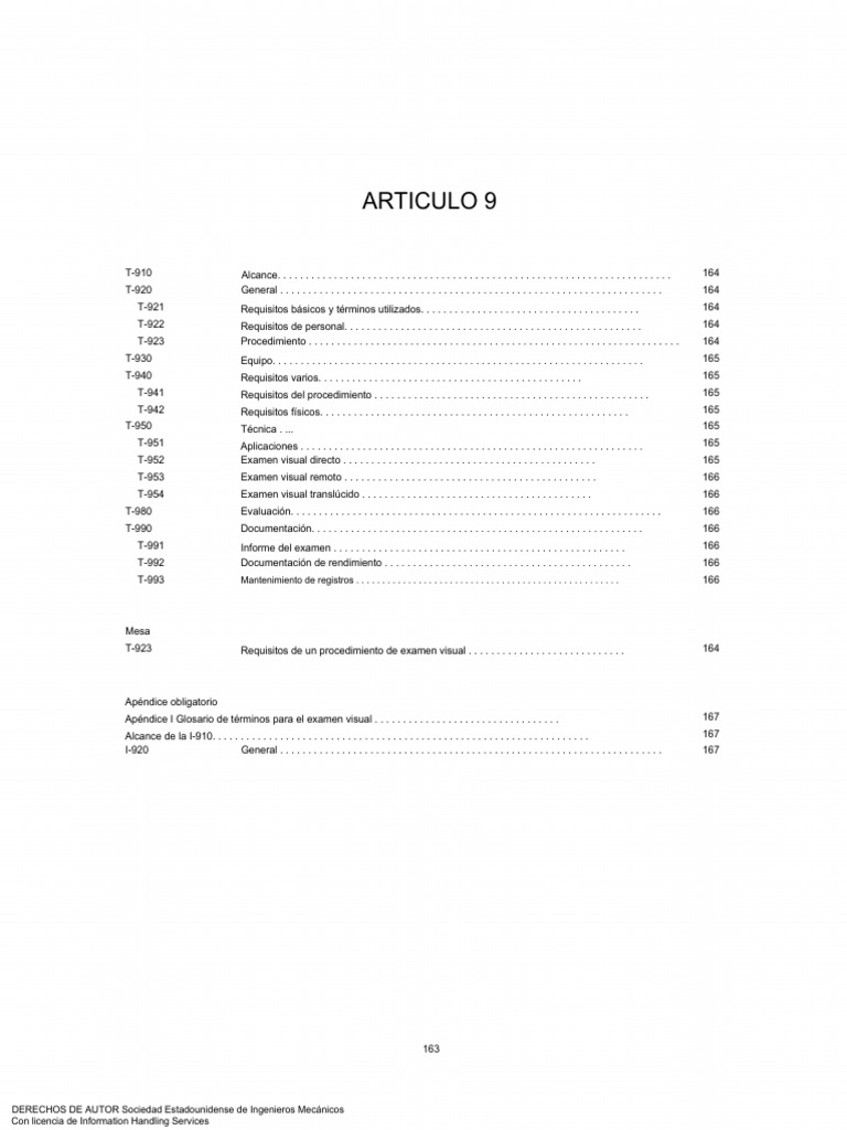 Asme Sec V 9 PDF | PDF | Óptica | Ligero