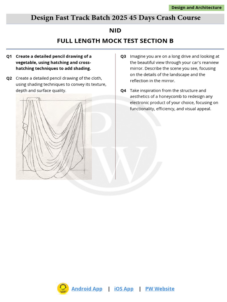 07 Mock Test PDF | PDF