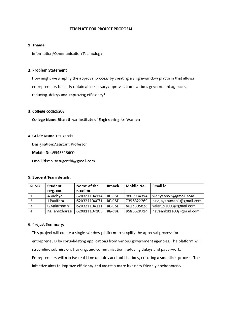project template | PDF | Cloud Computing | Software