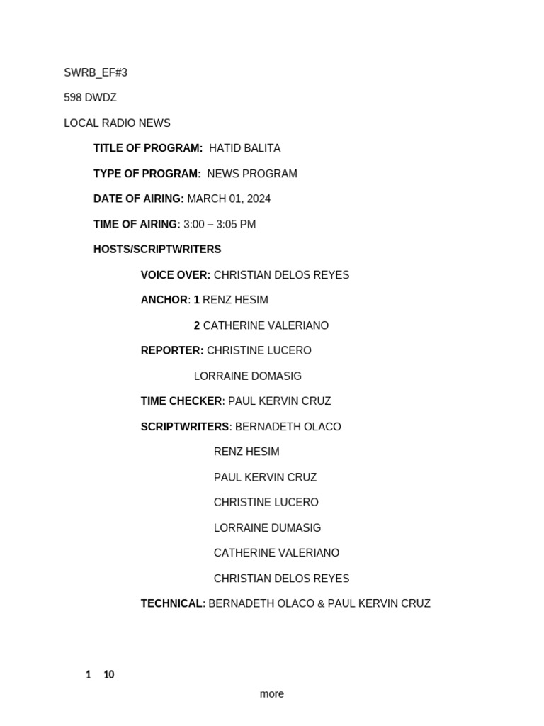 FRB-Script (AutoRecovered) | PDF