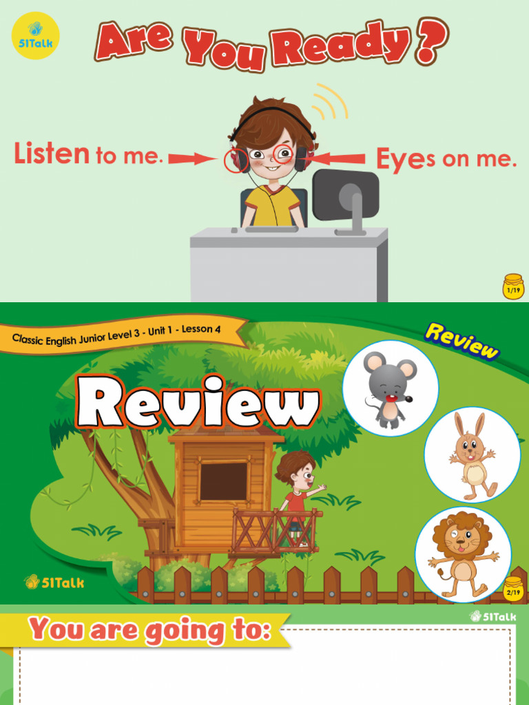 Level 3 - Unit 1 - Lesson 4 - Review | PDF