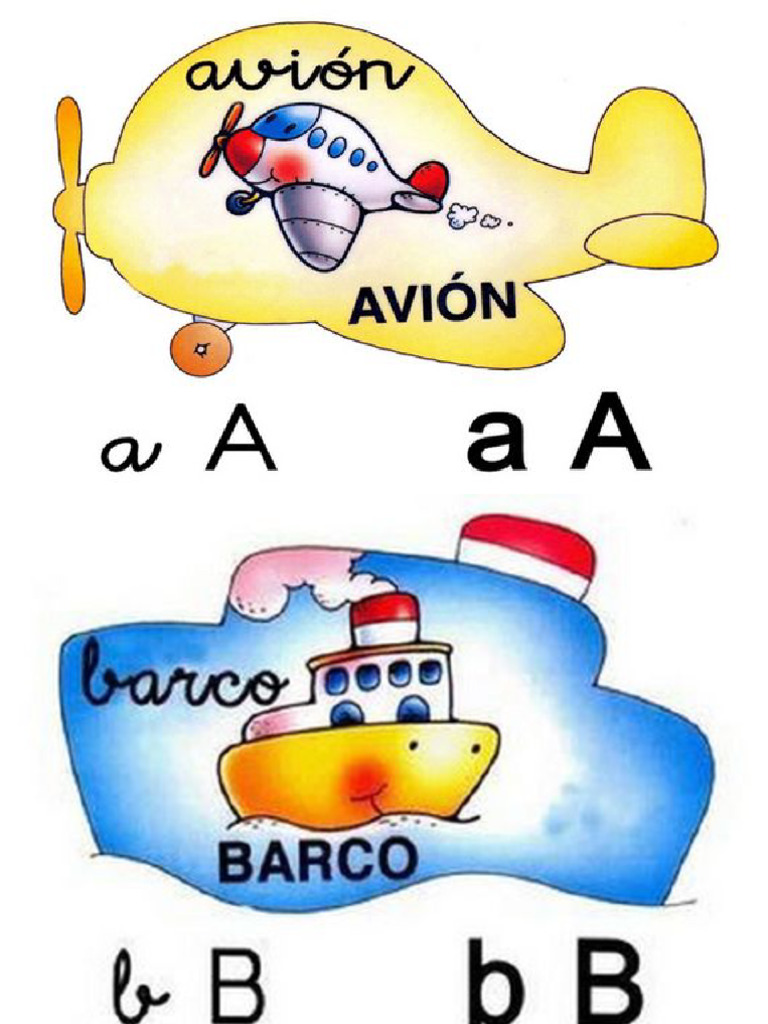 Abecedario Ilustrado para El Aula | PDF