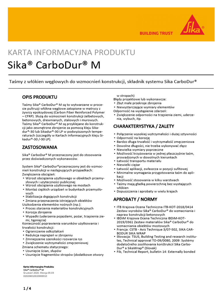 sika_carbodur_m | PDF